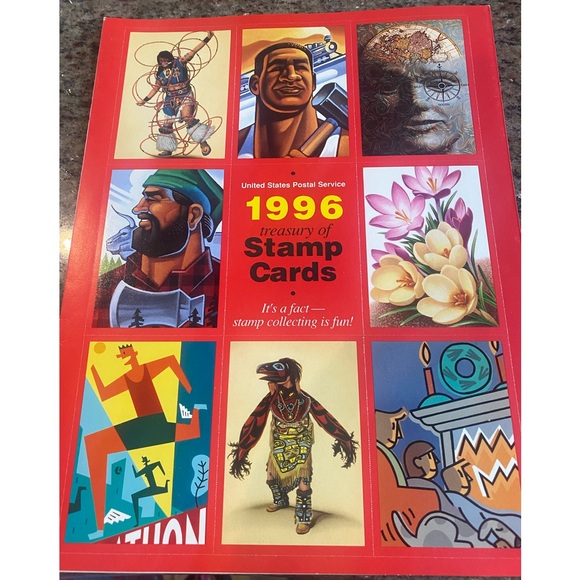 Office | 1996 Treasury Stamp Cards | Poshmark